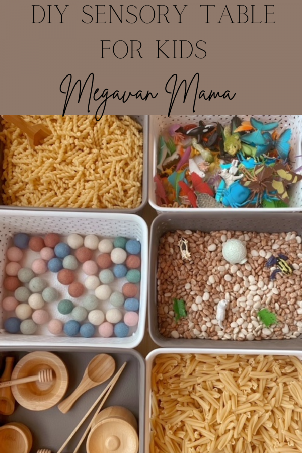 DIY Sensory Table for Kids - Megavan Mama